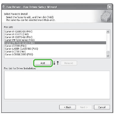 Installation Procedure for USB Connection Windows