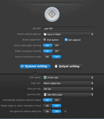 Scanner Settings - Windows (P-208)