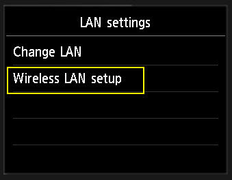 WPS Wireless LAN Setup - PIXMA MG7720