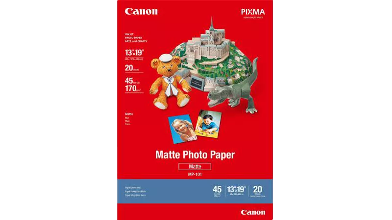 Shop Canon Matte Photo Paper 13x19 20 Sheets | Canon U.S.A., Inc.
