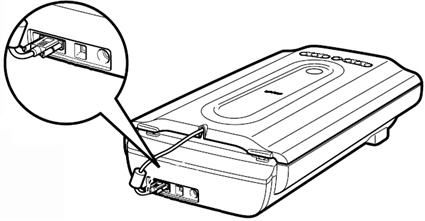 Disconnect and reconnect the FAU cable to the scanner (8600F)