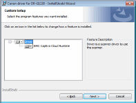 Software Installation (DR-G1130/G1100)