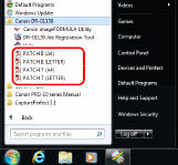 Using Patchcode Sheets (DR-G1130/G1100)