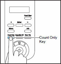 Count-Only Mode (DR-G1130/G1100)