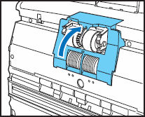 Removing and Reinstalling the Rollers (DR-G1130/G1100)