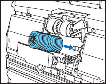 Removing and Reinstalling the Rollers (DR-G1130/G1100)