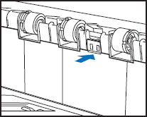 Replacing Imprinter Ink Cartridges (DR-G1130/G1100)