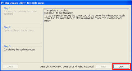 Update Firmware to Fix a Unresponsive Screen - PIXMA MG6320