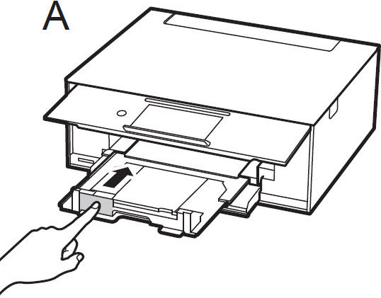 Close the Paper Output Tray Properly - PIXMA TS9020