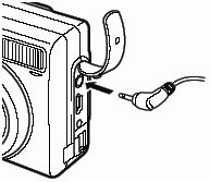 Procedure for connecting the camera to a TV set PowerShot A510, A520 ...