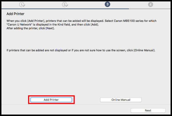 Setting up the MAXIFY MB5420 Printer for use on a Wireless LAN ...