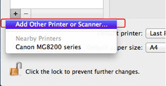 Select canonijnetwork printer driver