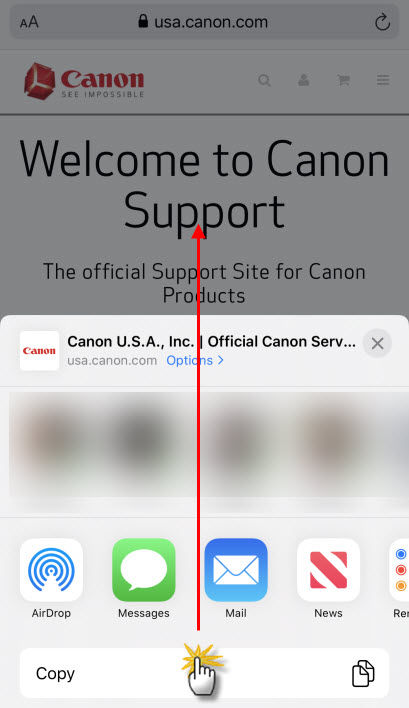 AirPrint for iPhone or iPod Touch