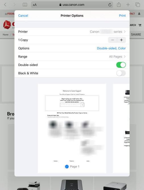 AirPrint for iPad With iPadOS 13.1