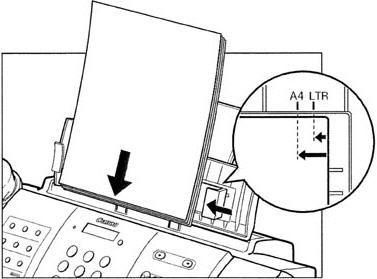 Sending a fax on the B45