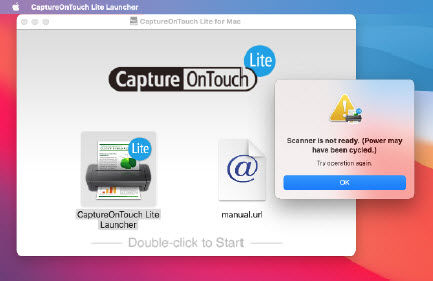 How to use CaptureOnTouch Lite on macOS 11 (Big Sur)
