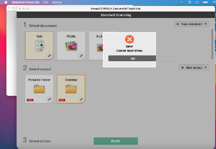 How to use CaptureOnTouch Lite on macOS 11 (Big Sur)