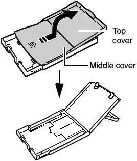 Load the paper correctly in the paper cassette