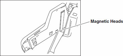 Cleaning the Magnetic Heads - CR190