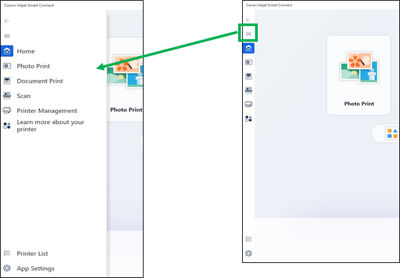 Comment utiliser l'application Canon Inkjet Smart Connect