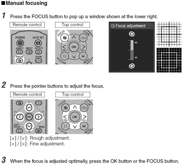 How to Adjust the Focus on the WUX10 Projector