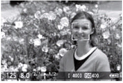 How to set and use Live Face Detection Mode on the EOS Digital Rebel T2i