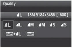 Adjusting the Image Quality settings on the EOS Digital Rebel T2i