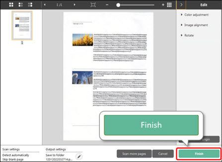 How to scan using CaptureOnTouch Lite and Windows