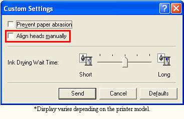 Perform A Manual Print Head Alignment (Windows) MP600