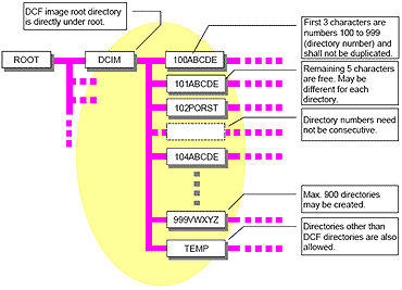 Set the file name or file number according to the Design rule for ...