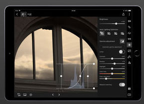 Canon Digital Photo Professional (DPP) Express App for iPad.