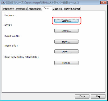How do I set scanner settings using the Canon imageFORMULA Driver ...