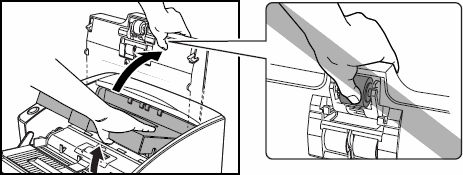 Clearing a Paper Jam on the DR-6030C