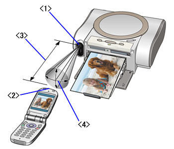 Printing from a cell phone to the DS700