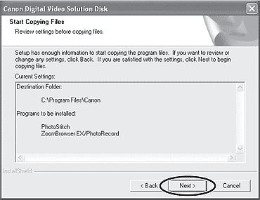 Installing the Digital Video Software and TWAIN Driver / WIA Driver ...