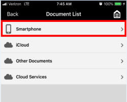 Print documents using the Canon PRINT Inkjet/SELPHY app - iOS