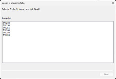 Install the Standalone Printer Driver for Windows - imagePROGRAF TM-Series