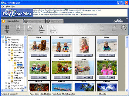 Printing borderless photos with Easy-PhotoPrint