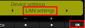 Reset the LAN settings (MX340)