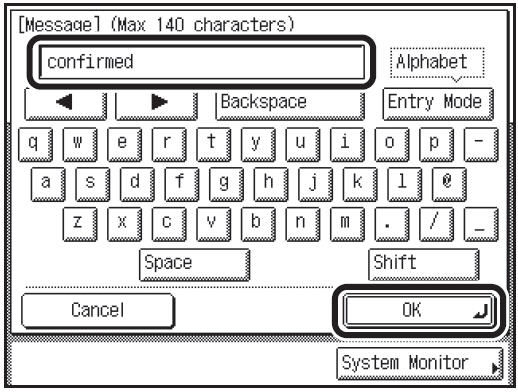 Sending an E-Mail Message (imageCLASS MF7480 Only)