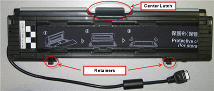 Preparing to Scan Film (LiDE 600F)