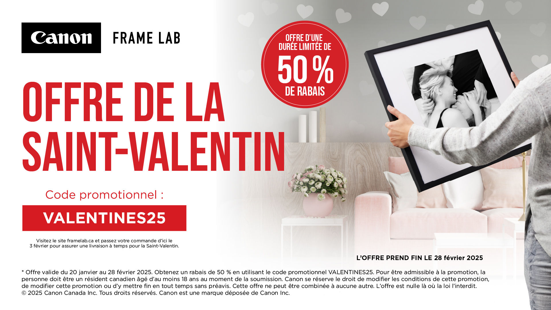 Canon Frame Lab - Cadrage personnalisé fait simple