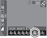 Using the My Colors mode PowerShot A610 and A620 and A700