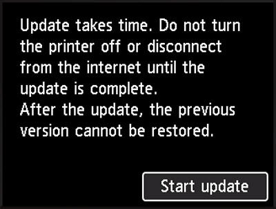 Update the Firmware from the Operation Panel - PRO-200 / PRO-300