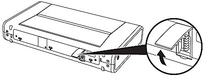 Attach the Battery to the Printer Correctly - iP100 / iP110