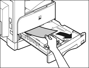 Clear paper jam from Paper Drawer 2(7400 Series).