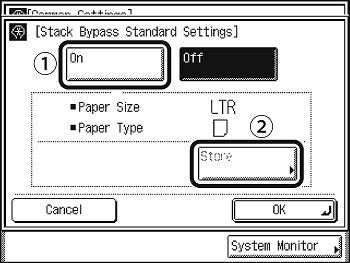 Set the correct paper size