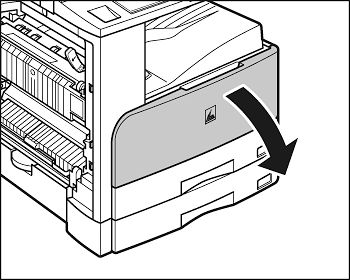 Redistribute the toner inside the cartridge. (MF7400 series)