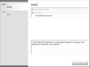Installation Procedure for USB Connection Windows