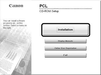 Installation Procedure for USB Connection Windows